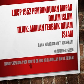 Amalan terbaik dalam islam | PPT