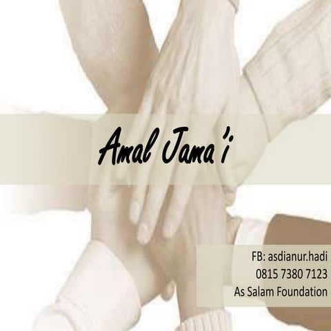 Amal Jama'i | PPTX