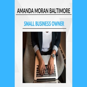 Amanda Moran Baltimore - Small Business Owner | PDF