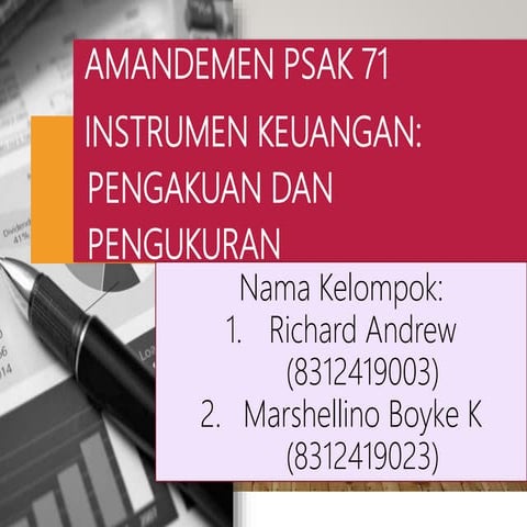Amandemen PSAK 71 Richard A (8312419003) Dan Marshellino Boyke K ...