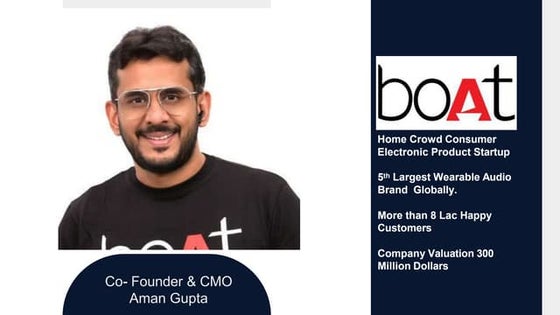 The Success story of Aman Gupta co-founder of BoAt | PPTX
