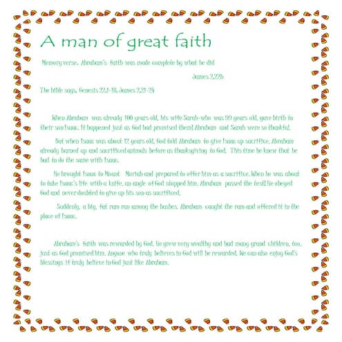 Men Of Faith Pdf | Lesson 7 THE PRINCIPLE OF FAITH – GCZNU