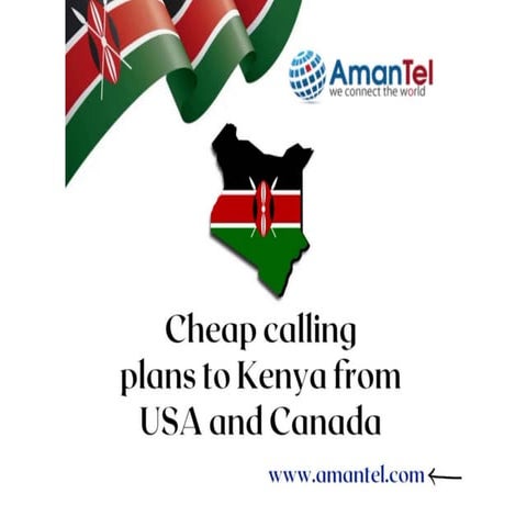 Amantel - Call Kenya, Calling Plan & Mobile Recharge Kenya | PPT