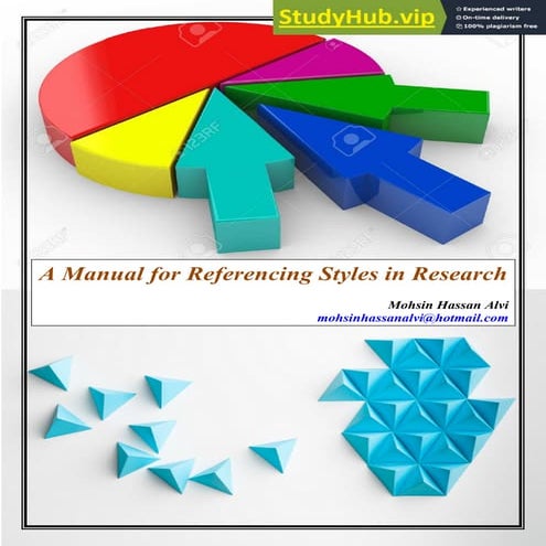 A Manual For Referencing Styles In Research | PDF