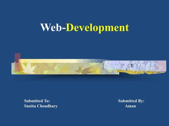 Introduction To Html Css And Javascript For Web Development Ppt 7030