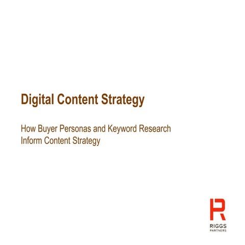 Digital Content Strategy | PPTX