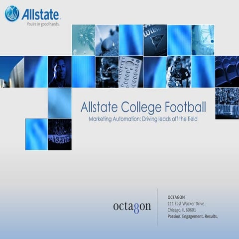 Allstate College Football: Marketing Automation: Driving Leads Off the ...