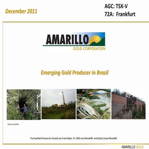 Amarillo gold corp.
