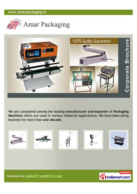 Food Packaging and Machinery | PDF