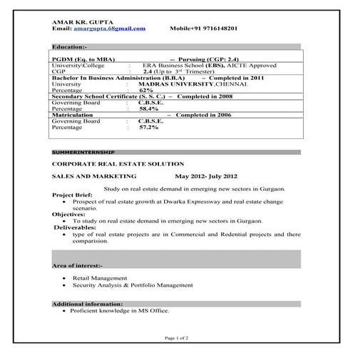 Lalit bhatt cv - Copy | DOCX