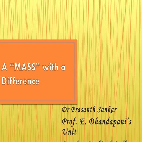 A Case of MASS phenotype | PPT