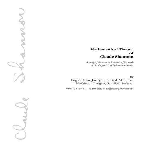 A mathematical theory of communication | PDF