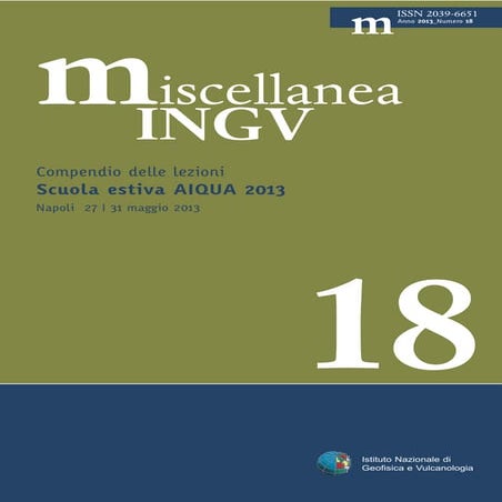 Amato 2013 miscellanea ingv | PDF