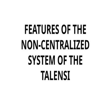 Features of the Non-centralized Talensi. | PPTX