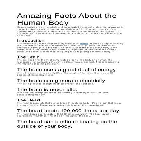 Amazing Facts About the Human Body.pdf