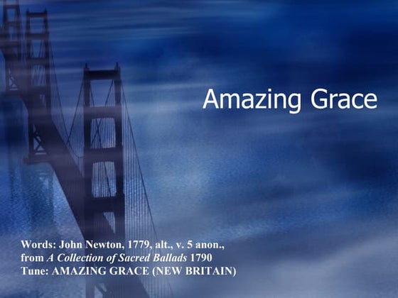 Amazing grace | PPT