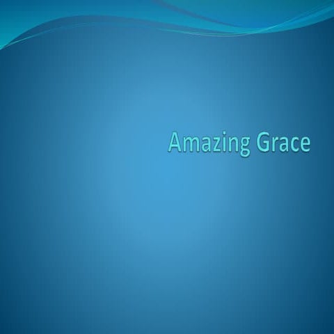 Amazing grace tampil | PPT