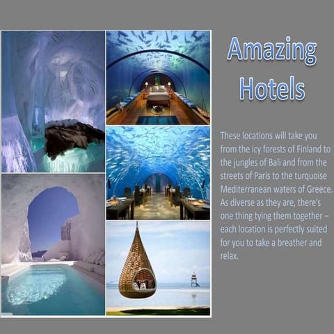 Amazing Hotels | PPTX