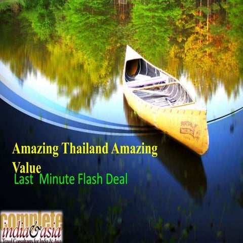 Amazing thailand amazing value | PPTX