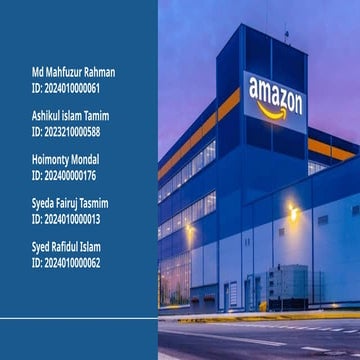 Amazon - the new startup business for the beginners | PPTX
