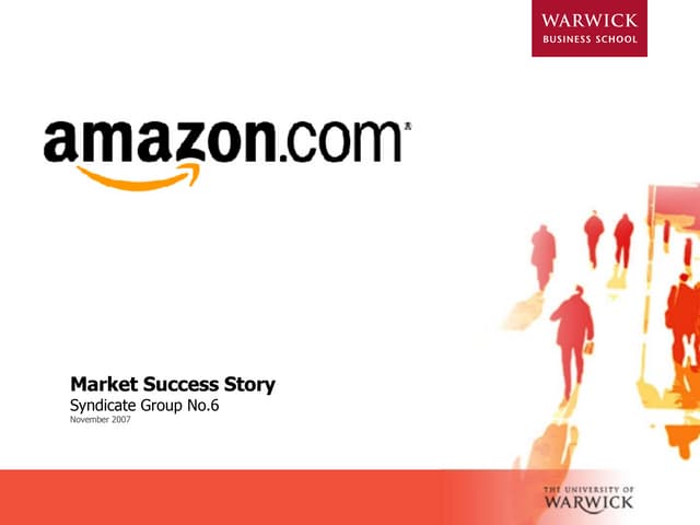 Amazon's Organizational structure | PPTX