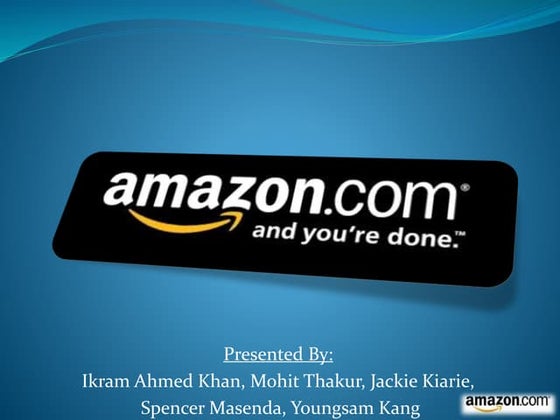 Amazon company presentation | PPT