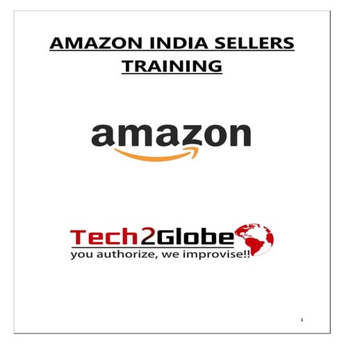 amazon sellers training guide - beginners | PDF