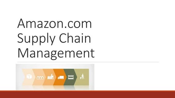 Case Study- A case study of Amazon on its supply chain management.pdf