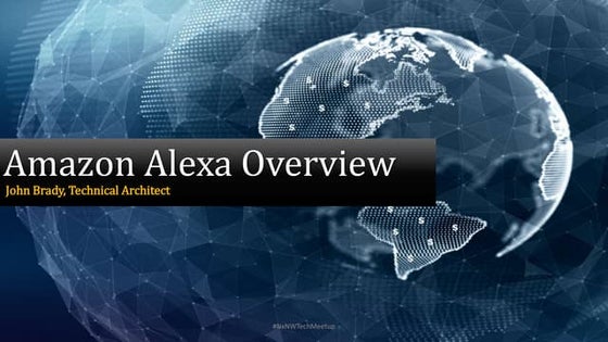 Alexa Basic Introduction | PPT