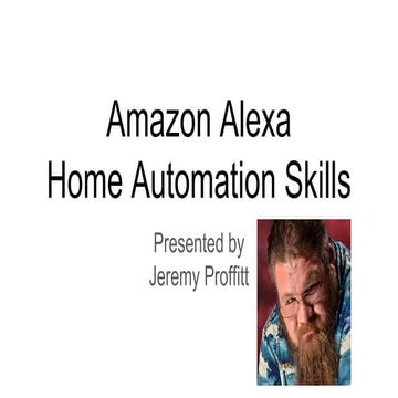 Amazon Alexa Home Automation Skills | PDF