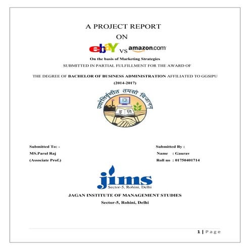 Amazon and ebay | PDF