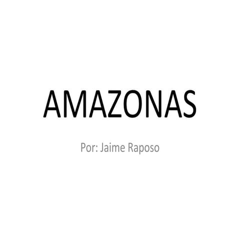 Amazonas | PDF