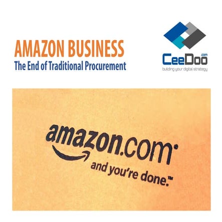 Amazon Business - The End of Traditional Procurement | PPT