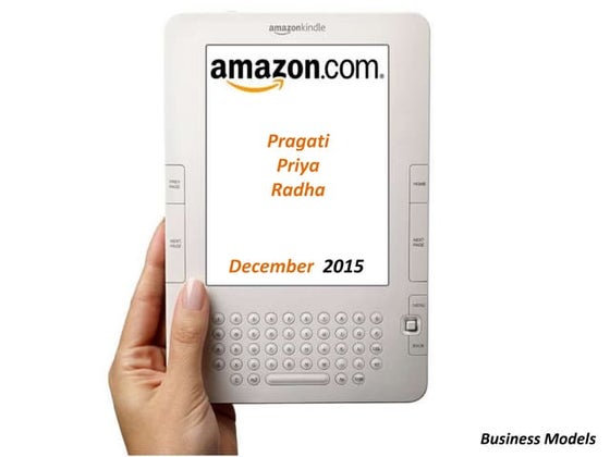 Amazon company presentation | PPT