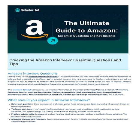 Amazon Interview Questions By Scholarhat.pdf