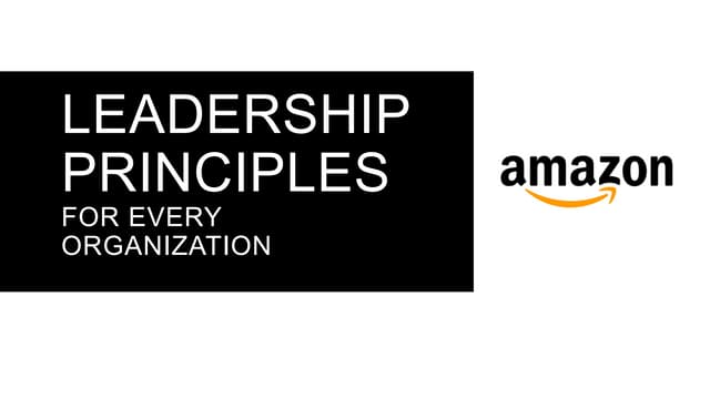 Amazon Leadership Principles | PDF