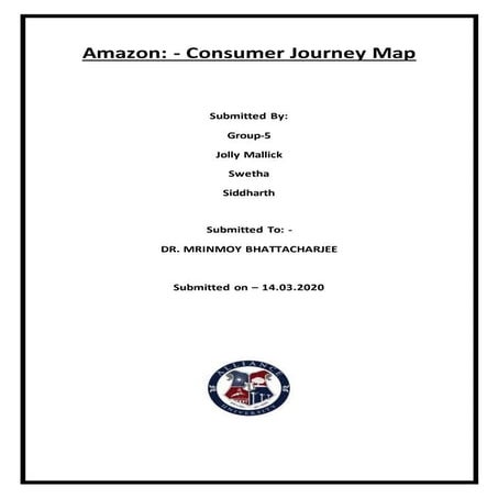Amazon marketing report | DOCX | Consumer Issues | Business