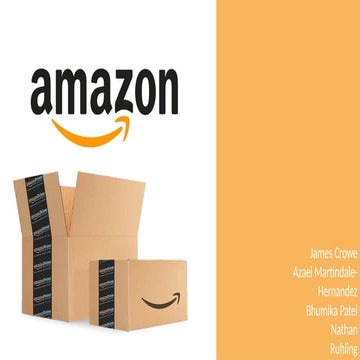 ppt on amazon and its details and importance | PPTX