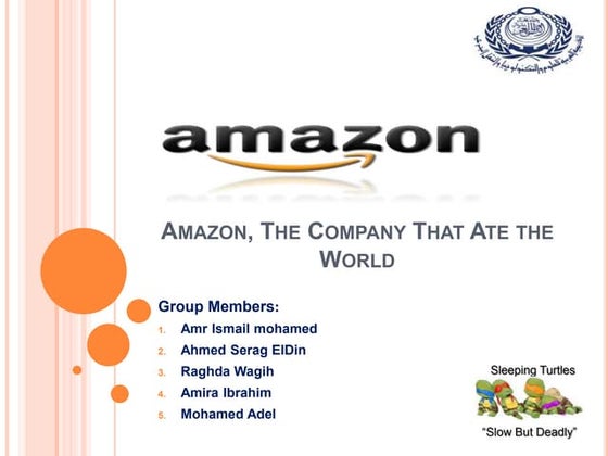 Amazon company presentation | PPT