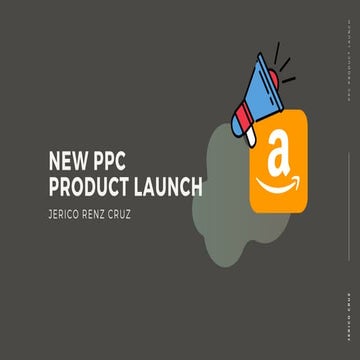 Amazon New Product Launch - Jerico Cruz | PPT