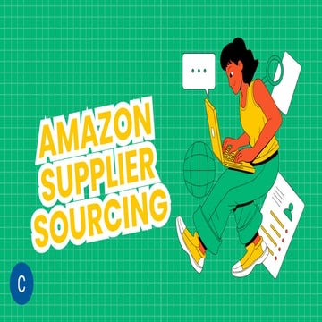AMAZON Supplier Sourcing Presentation Project | PPT