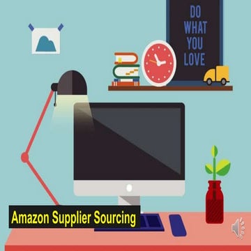 Amazon supplier sourcing presentation | PPTX