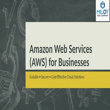 Amazon Web Services (AWS) for Businesses: A Complete Cloud Computing ...
