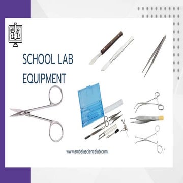 School Lab Equipment Manufacturers | PPT