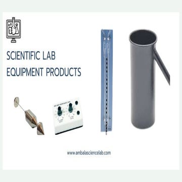 Scientific Lab Equipment Manufacturer. | PPT