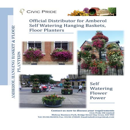 Amberol self watering planters Distributor | PDF | Landscaping | Home ...