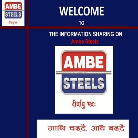 Ambe steels presentation | PPTX