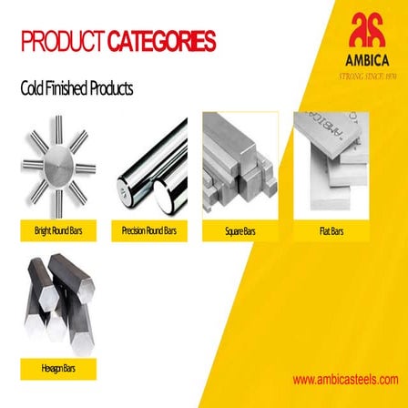 Ambica Steel's Product | PPT