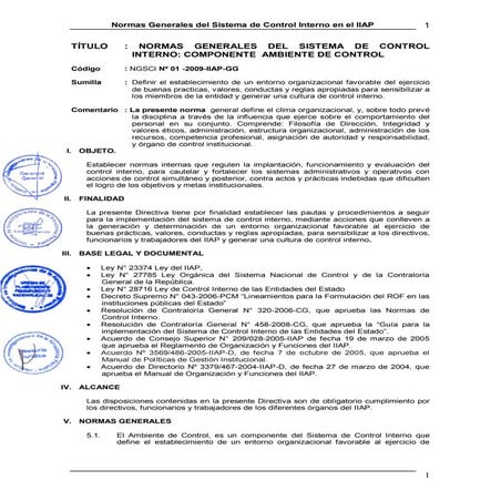 Ambiente de control | PDF