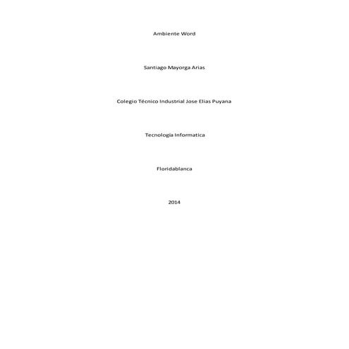 trabajo final de word | DOCX | Desktop Publishing | Computer Software and Applications